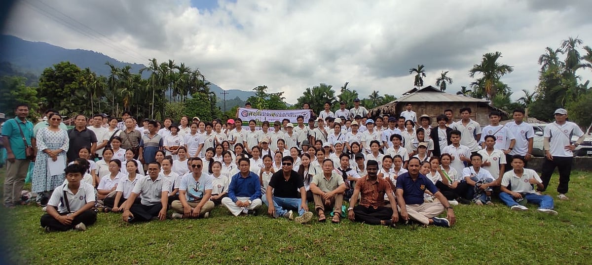 Arunachal Pradesh: NSS JNC Conducts Mass Cleanliness Drive