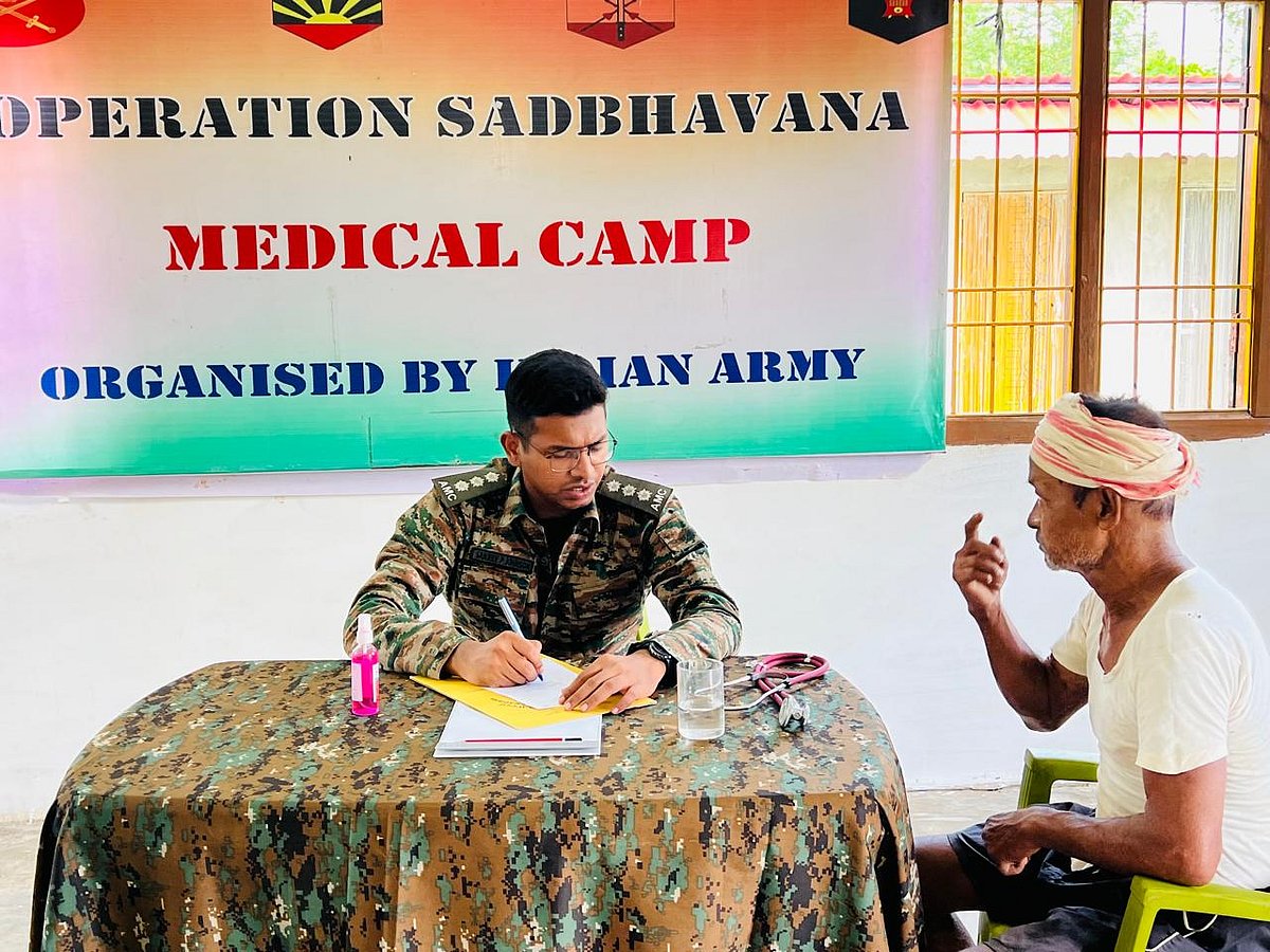 Assam: Indian Army organizes medical camp in Tinsukia District