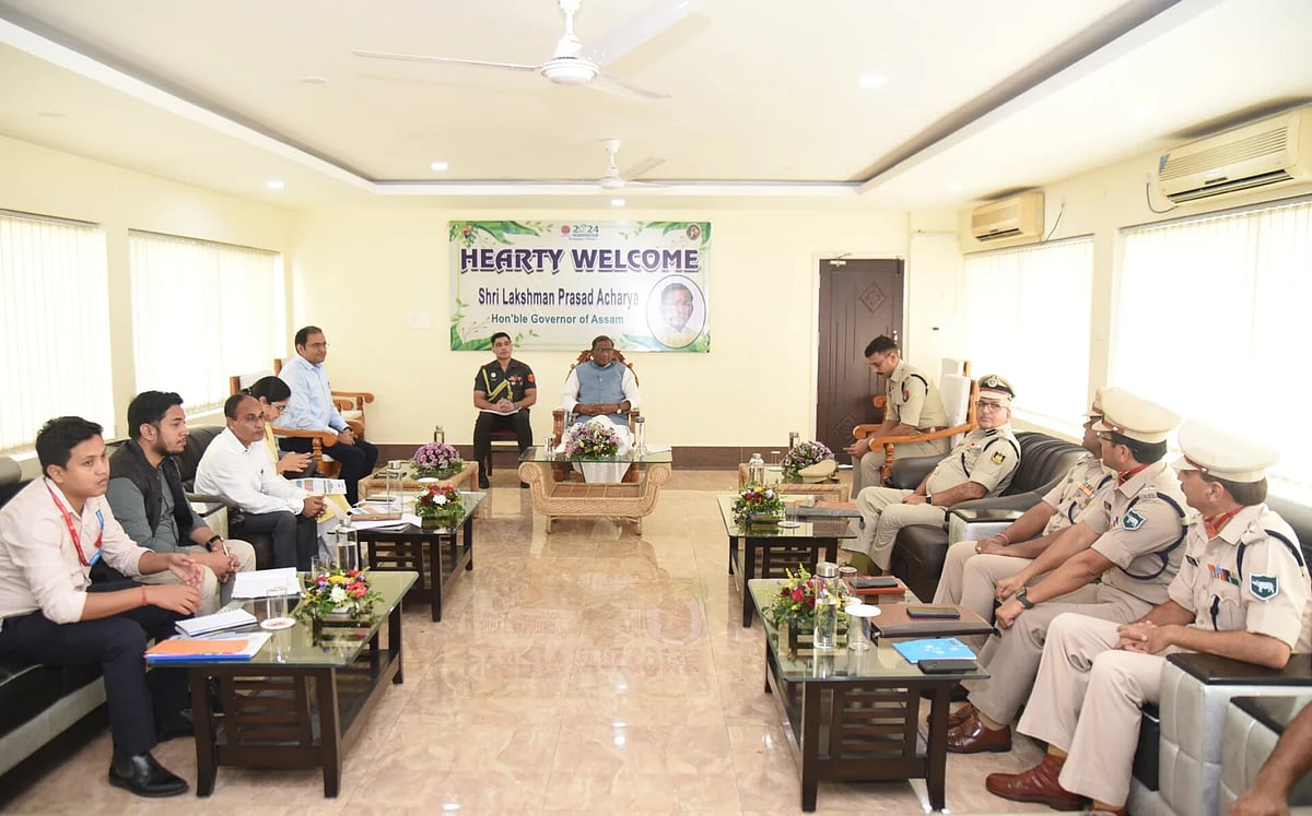 Assam: Governor Lakshman Prasad Acharya visits Chirang District ...