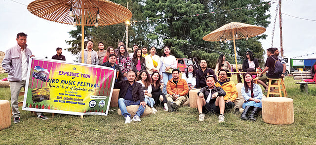 Assam: Dima Hasao Team Embarks on ‘Exposure Tour’ to Ziro Music Festival