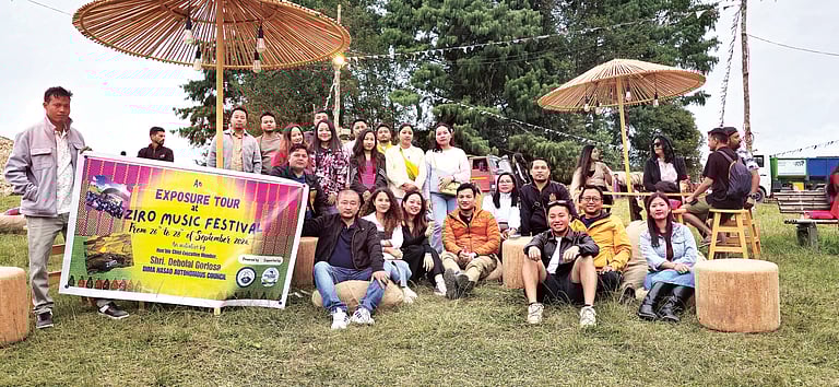 Assam: Dima Hasao Team Embarks on ‘Exposure Tour’ to Ziro Music Festival
