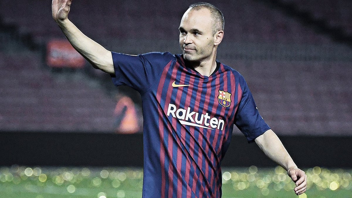 Barcelona legend Andres Iniesta announces retirement from international ...