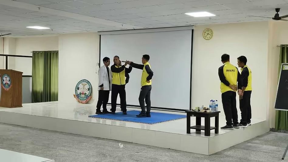 TRIHMS holds self-defence programme for 1st MBBS students with ...