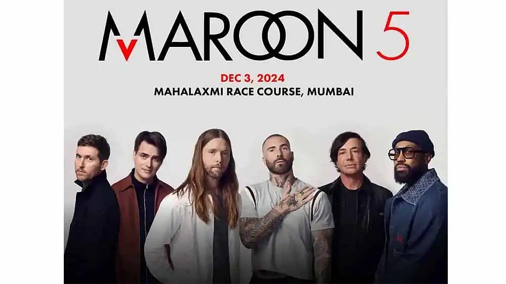 American pop-rock band Maroon 5 to debut in India with Mumbai concert