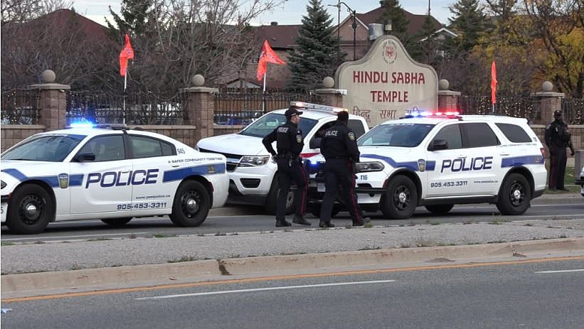 Another arrest made in connection with Brampton Hindu temple attack