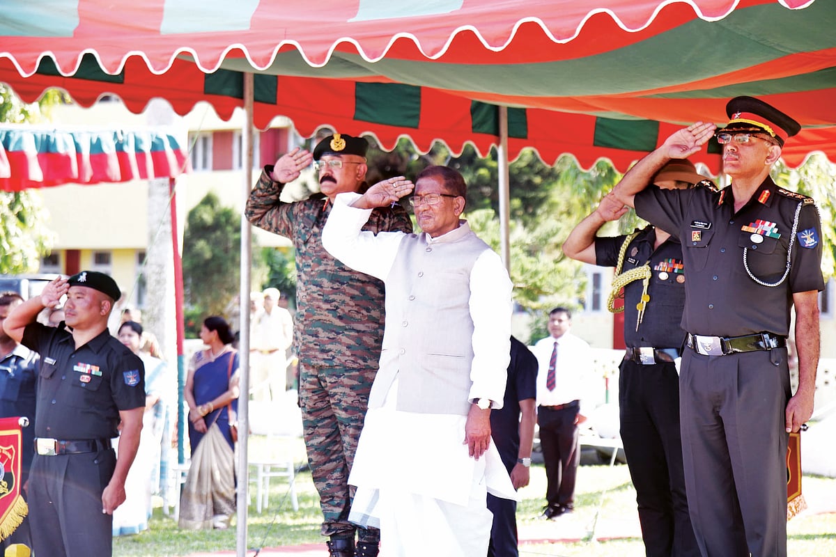 Assam Governor Lakshman Prasad Acharya attends diamond jubilee ...