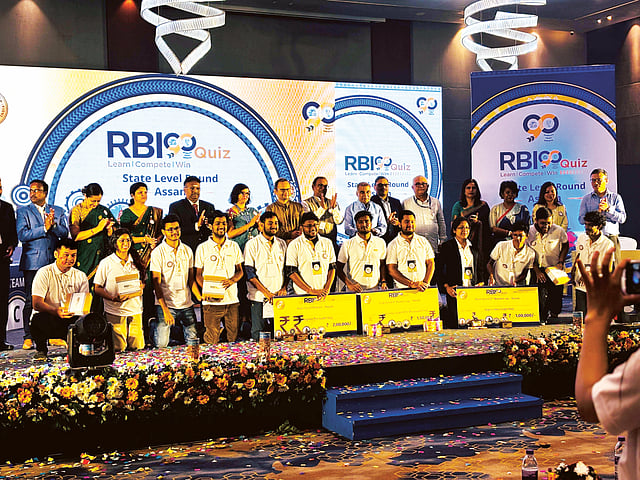 Guwahati: Reserve Bank of India organizes RBI90Quiz on its 90th Anniversary