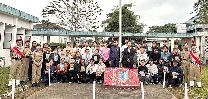 Arunachal: NCC Unit of DNGC Celebrates 76th Raising Day with Focus on ...