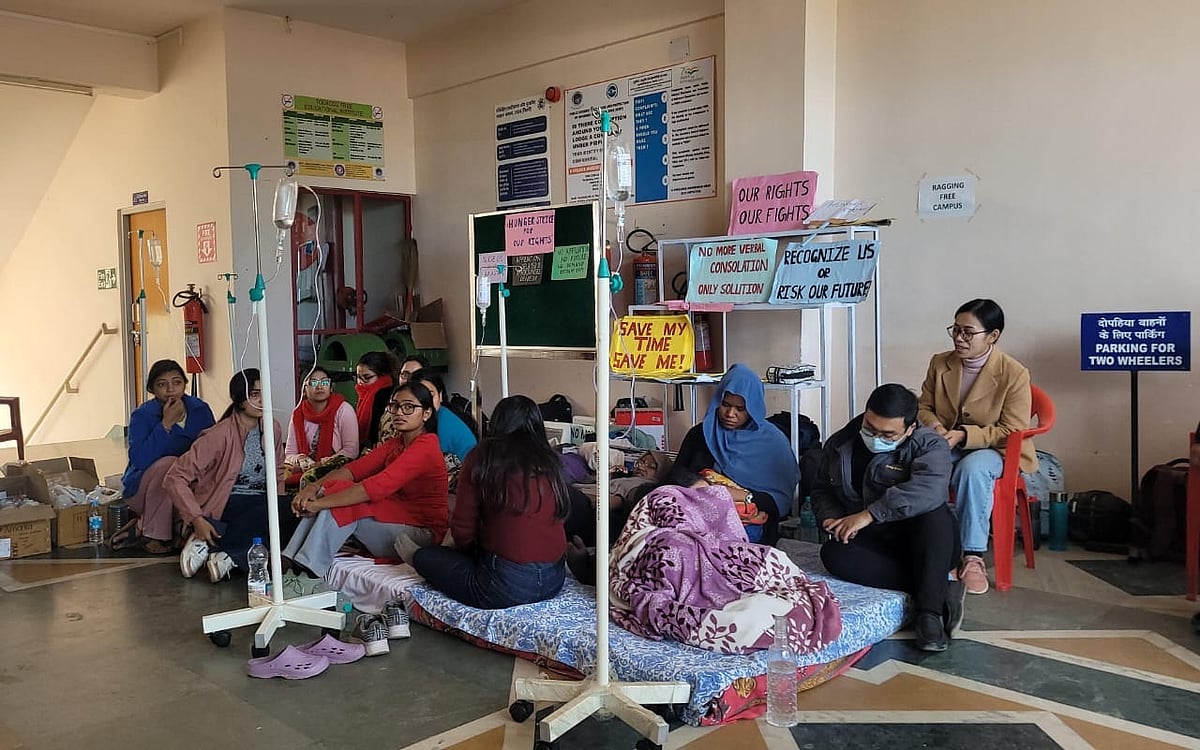 Meghalaya: NEIAH Postgraduate Students Stage Indefinite Hunger Strike ...