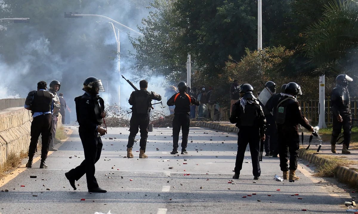 Pakistan Government Cracks Down on PTI Protesters, Plans Potential Ban ...