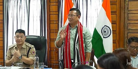 Doimukh MLA Nabam Vivek distributes electric dryer machines at Yupia