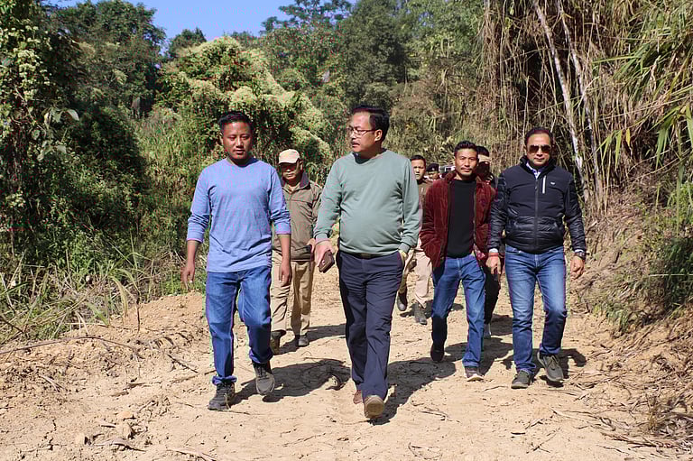 Arunachal Pradesh: Minister Gabriel D. Wangsu Inspects Key Development ...