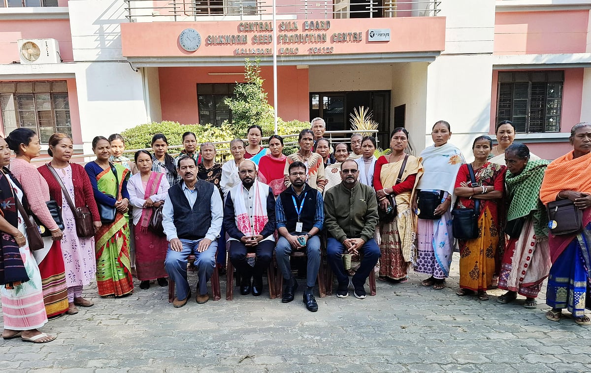 Assam: Training programme on silkworm rearing held in Kamrup district