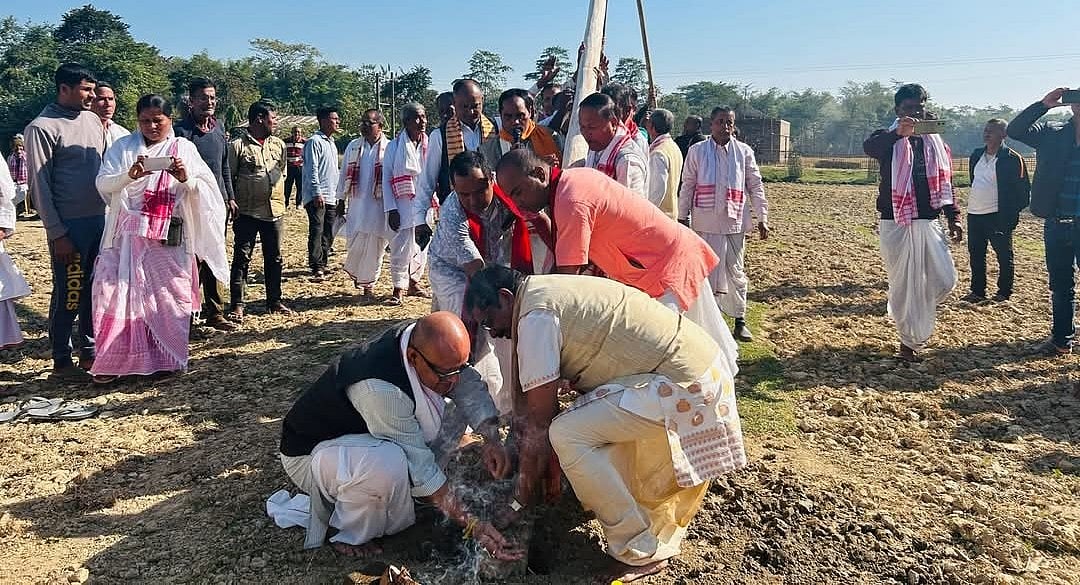 Lai Khuta Erected as 6th Annual All Assam Bhaona Competition Set for ...