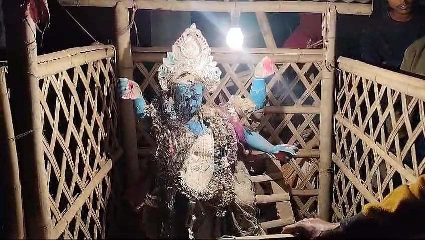 Tripura: Idol Vandalism in Sonamura Sparks Tension, Investigation Underway