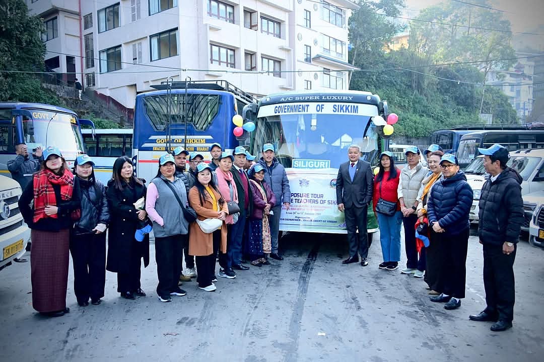 Sikkim's Award-Winning Teachers Embark On Educational Tour To Tamil ...