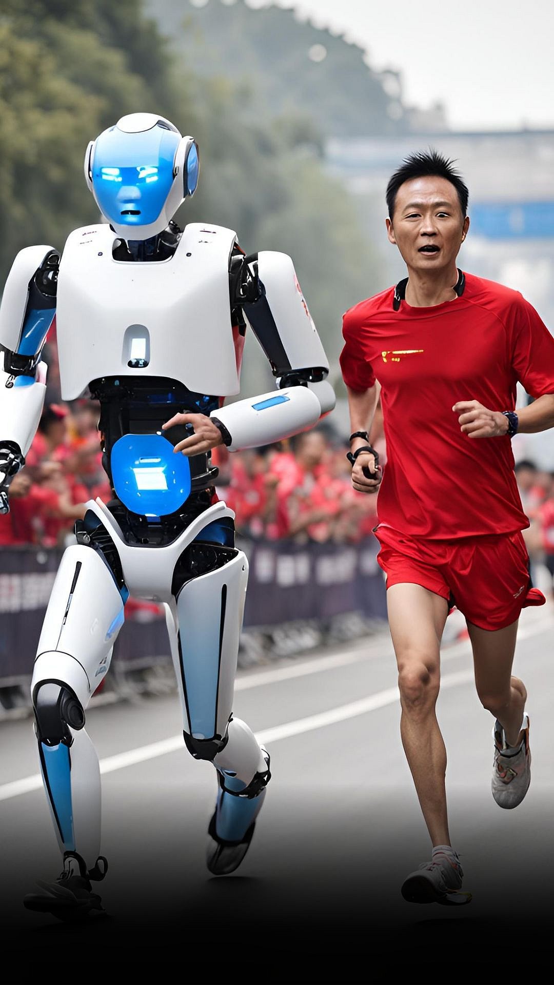 China To Host World's First Human-Robot Marathon With 12,000 Participants