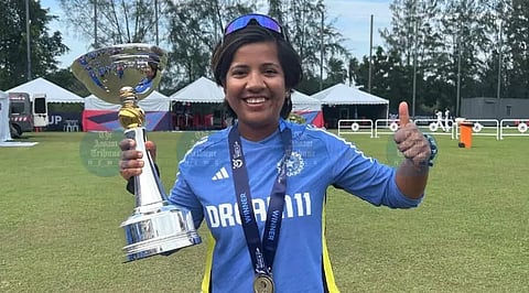 Tripura’s Shrabani Debnath Plays Crucial Role in India’s U-19 Women’s ...