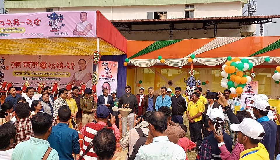 Assam: Khel Maharan 2.0 Kicks Off with Enthusiasm in Sribhumi