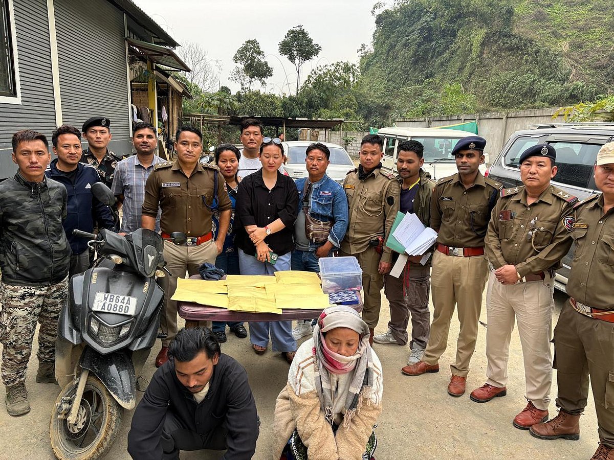 Police Busts Inter-State Drug Network In Chimpu, Two Arrested