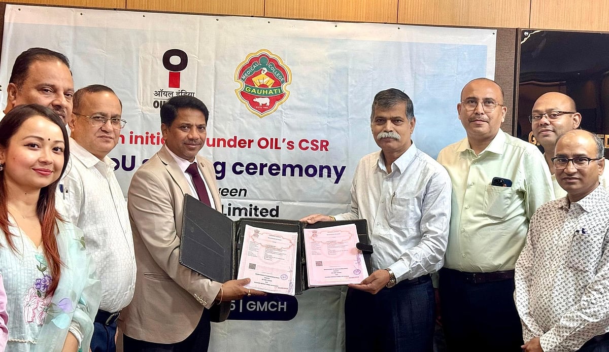 Assam: OIL signs MoU with GMCH to enhance healthcare facilities