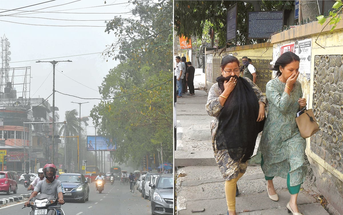 Guwahati Dust Storm: City Faces Disruptions Amid Sudden Weather Change