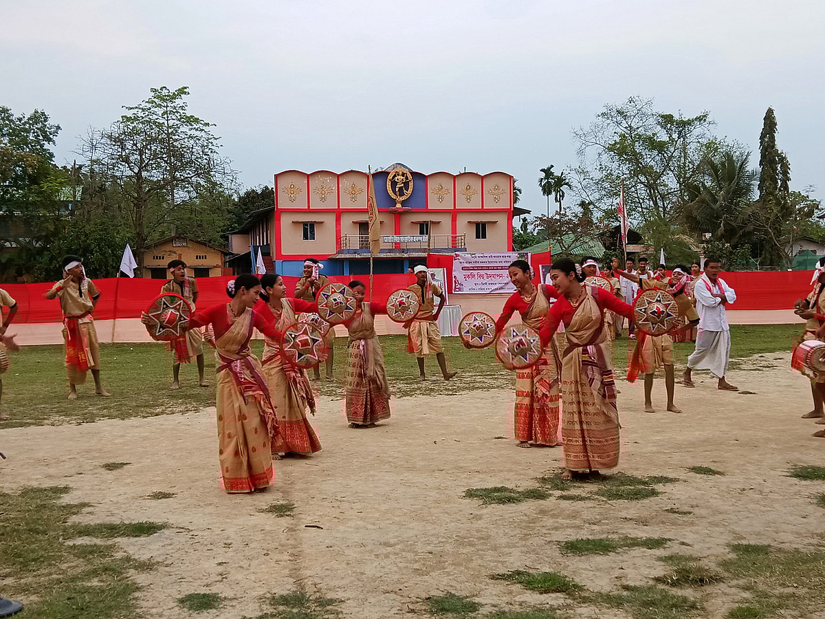 Assam: Rongali Bihu celebrated with pomp and gaiety in Demow