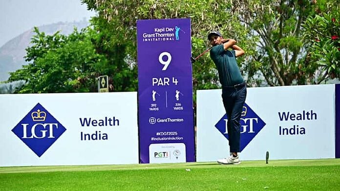 Angad Cheema surges ahead with flawless 64 on day 2