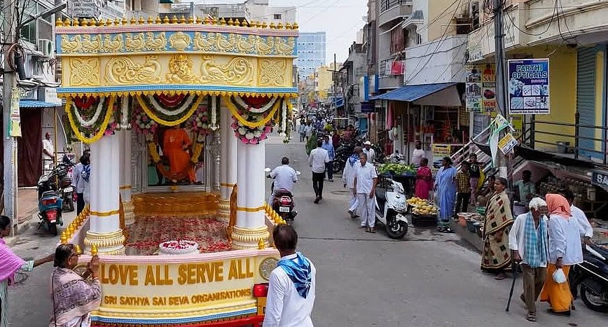 ‘Sri Sathya Sai Prem Pravahini’ chariots to reach Assam border