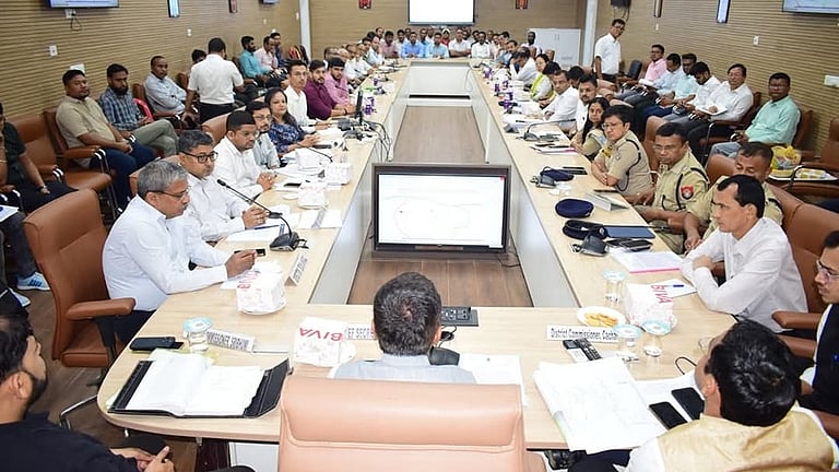 Assam Chief Secretary Chairs Meeting on Closure of Gammon Bridge