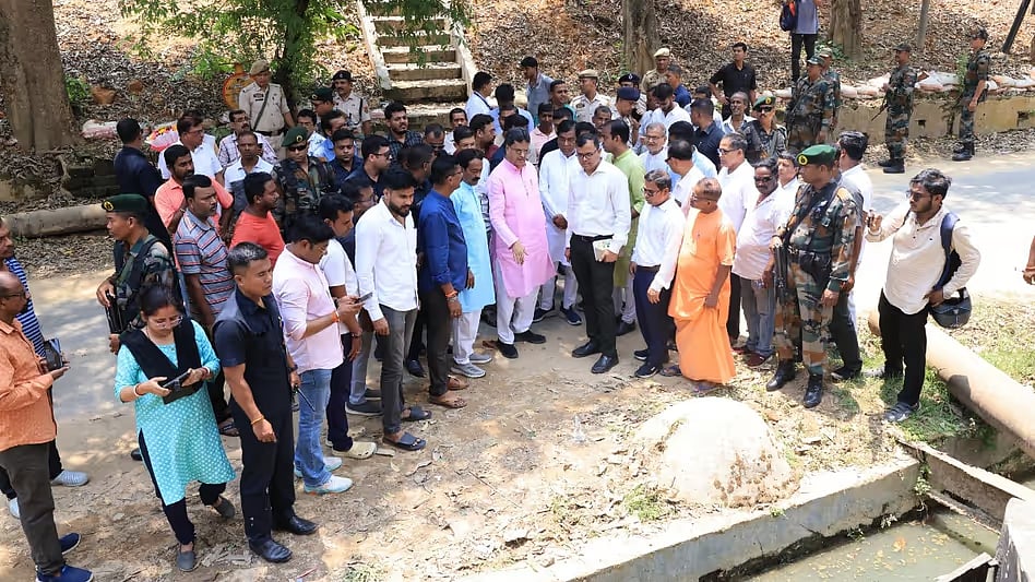 Tripura CM Manik Saha reviews development work in AMC wards