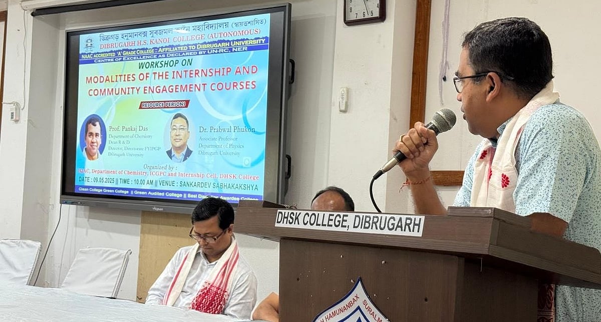 DHSK College organizes workshop on ‘Modalities of the Internship’