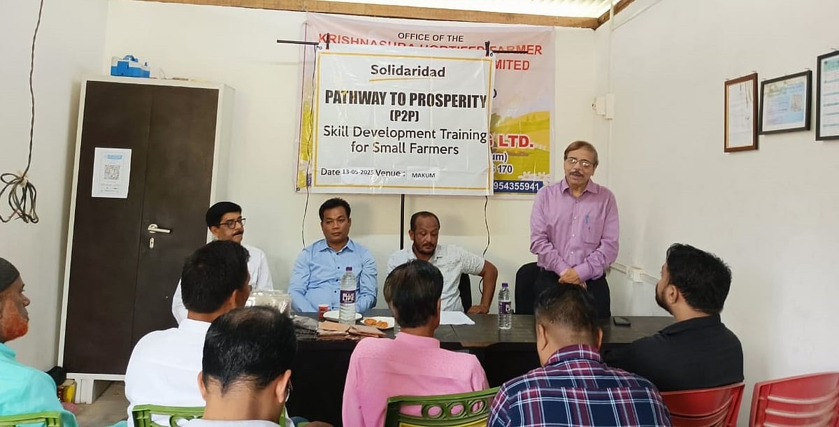 Assam: Solidaridad, STGA Launch Tea Carts to Empower Youth in Tinsukia