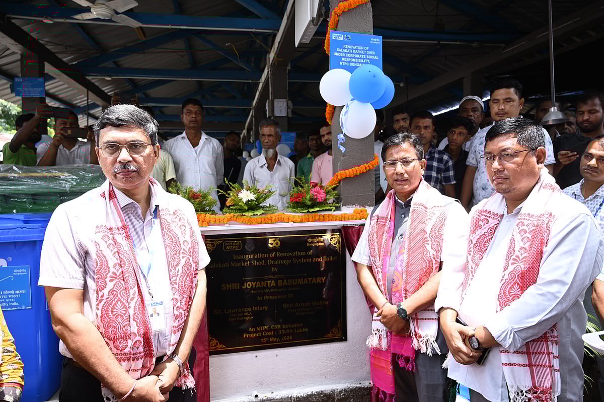 Renovated Salakati Market Shed inaugurated in Kokrajhar district