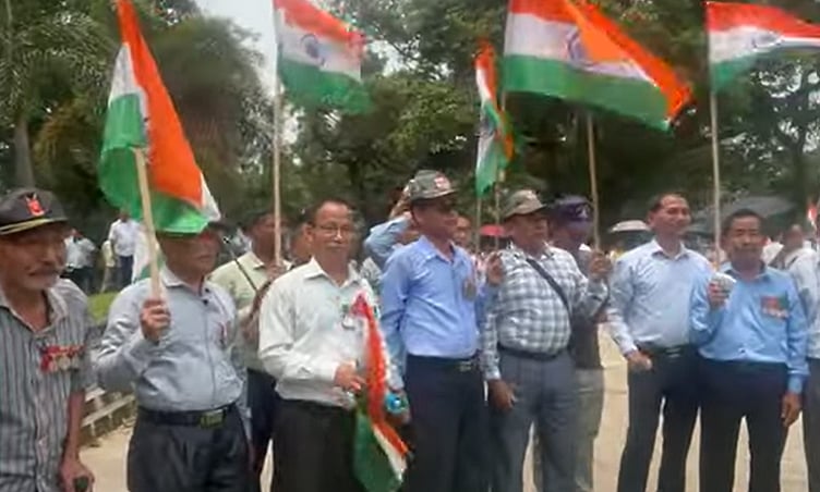 Assam: Tiranga Yatra Held in Haflong