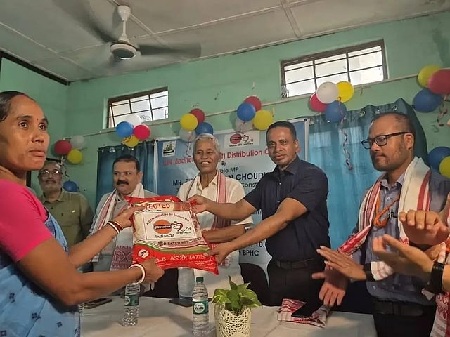 BGR’s IndianOil distributes medicated mosquito nets in Bongaigaon