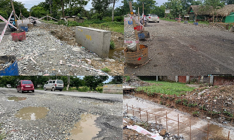 Students on edge due to delayed highway works in Tinsukia district