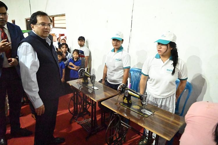 Union Home Secretary Visits Manipur Relief Camps