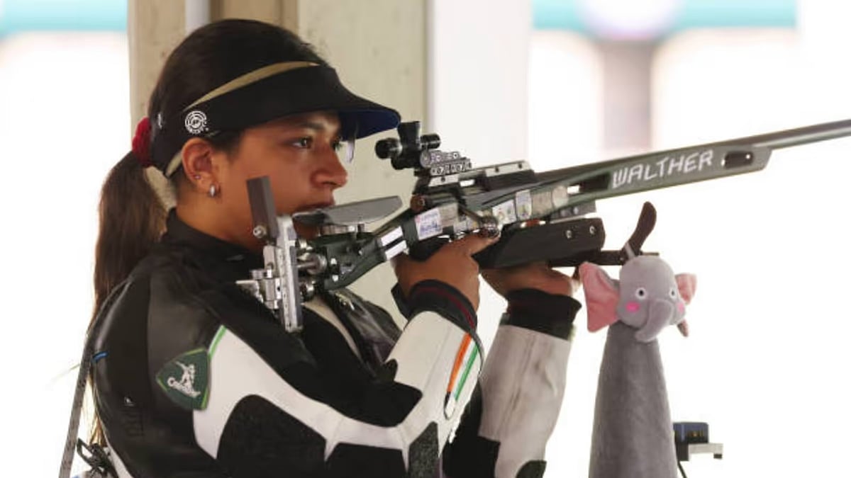 Sift Kaur Samra Wins Bronze in 50m Rifle 3 Positions at ISSF World Cup