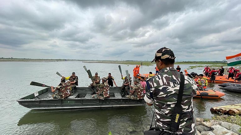 Army conducts ‘Jal Rahat’ flood relief exercise in Majuli