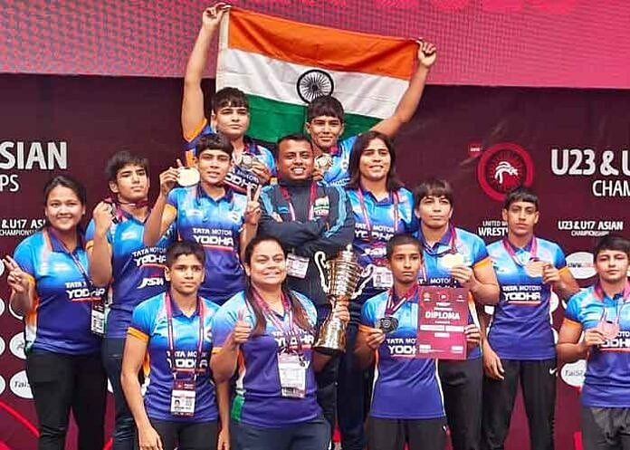 India Win 5 Medals at U-17 Asian Wrestling, Miss Podium Finish
