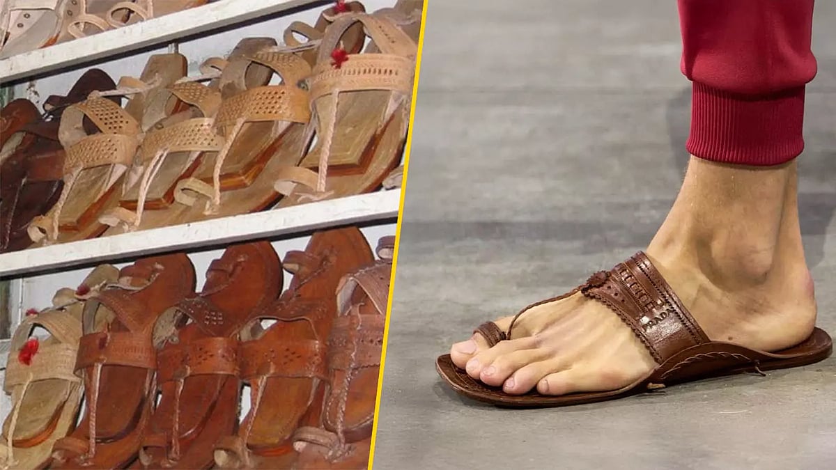 Prada accepts Indian craftsmanship Kolhapuri Chappals