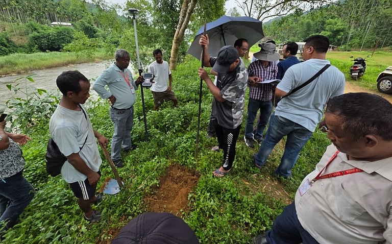 Assam: Installation of border pillars starts along Assam-Meghalaya