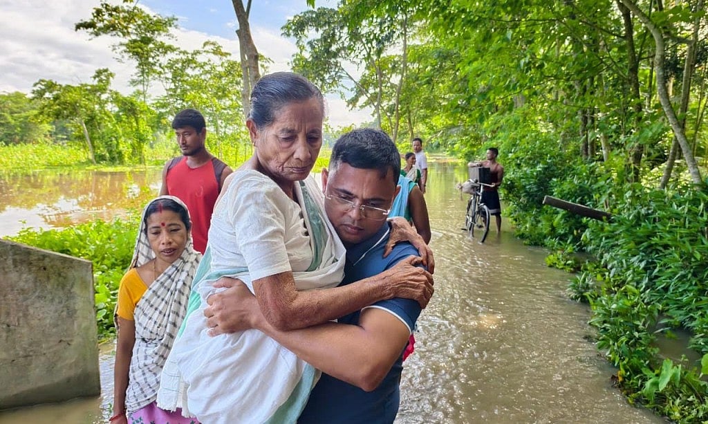 More than 25 villages flooded in Morongi