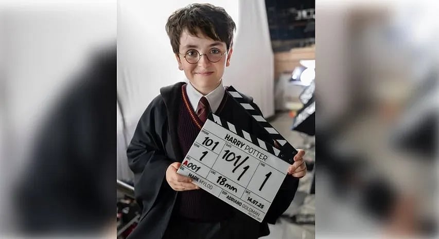 ‘The Harry Potter reboot’: Dominic's first look as the boy wizard out