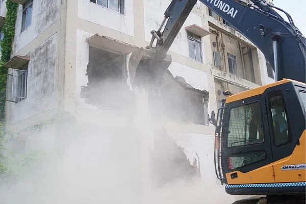 Guwahati IHM Campus Demolished for Flood Control Project