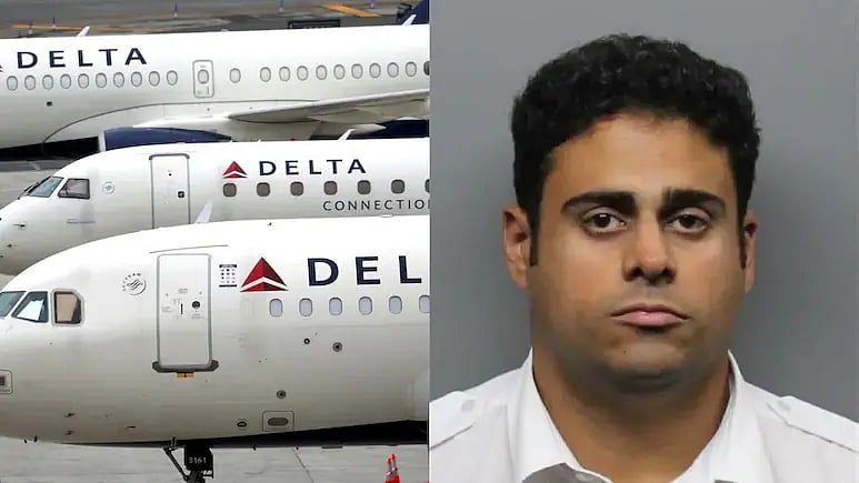 Indian-origin Delta Pilot Arrested in Cockpit Minutes after Landing at ...