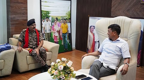 Central Reserve Police Force officials laud sports complex at Diphu