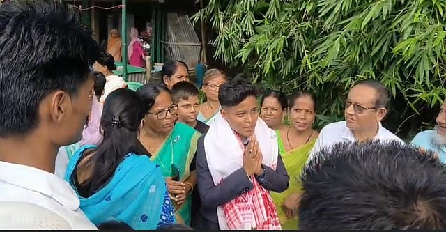 Rimpi Buragohain receives grand welcome after winning 3 gold medals