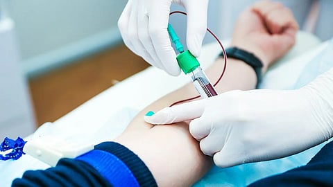 Free blood test camp held in Sivasagar in memory of Shubhkaran Sharma